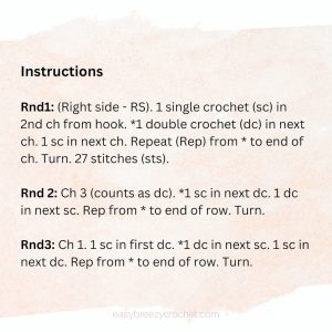 How To Read A Crochet Pattern For Beginners | Easy Breezy Crochet