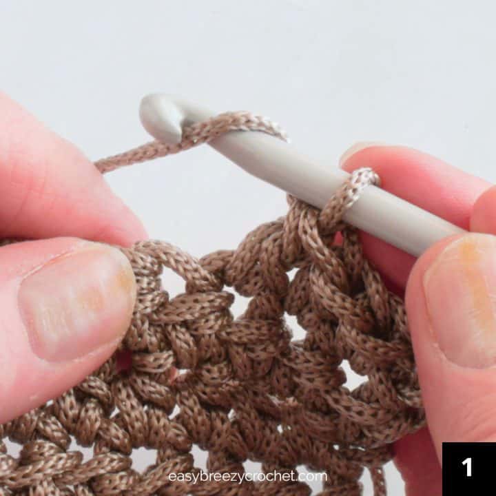 How To Half Double Crochet Stitch (HDC) | Easy Breezy Crochet