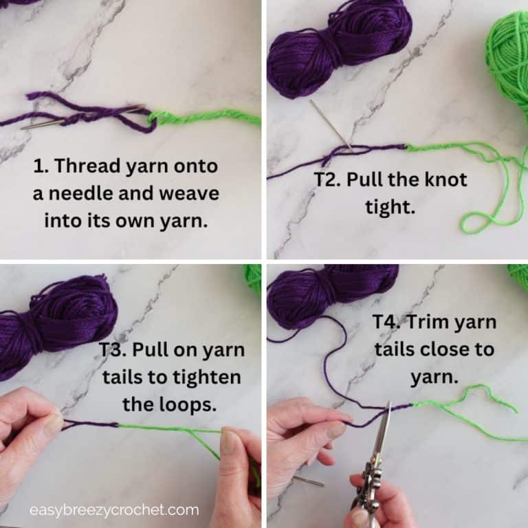 Joining Yarn In Crochet: 4 Techniques For Flawless Results | Easy ...