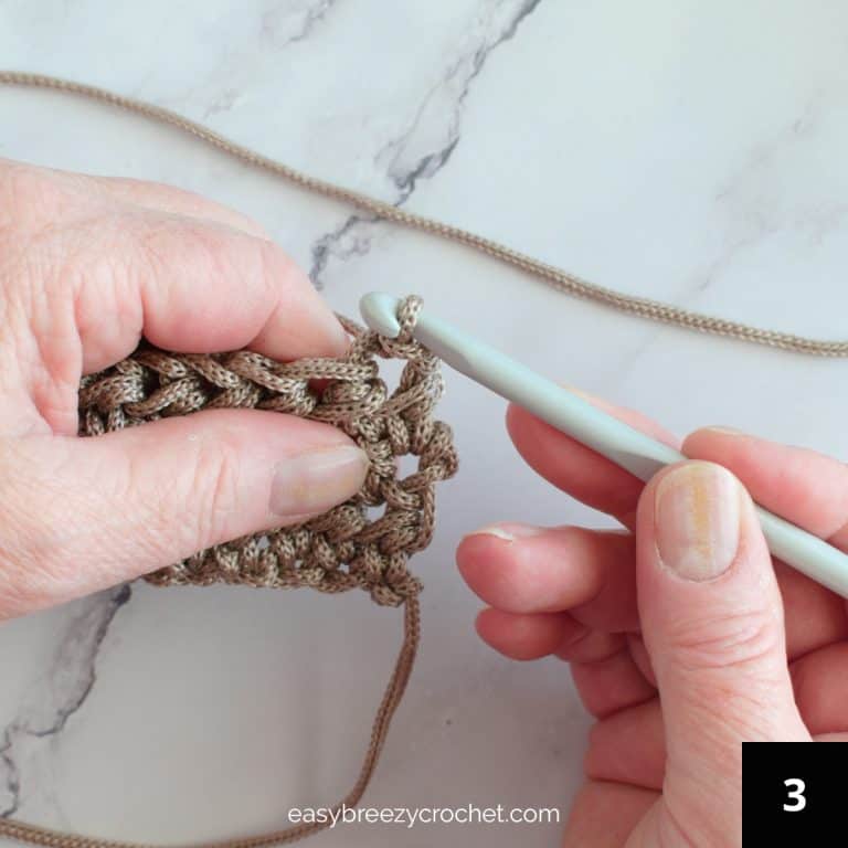 How To Crochet A Slip Stitch (Sl St) For Beginners | Easy Breezy Crochet