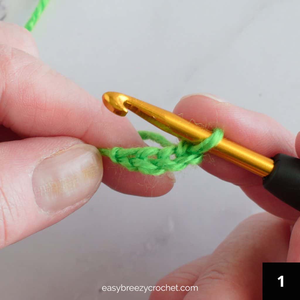 How To Crochet A Slip Stitch (Sl St) For Beginners | Easy Breezy Crochet