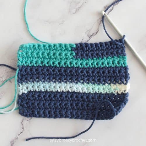 How To Change Color In Crochet | Easy Breezy Crochet