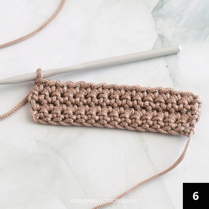 How To Single Crochet (SC) - Beginner Step-by-Step | Easy Breezy Crochet