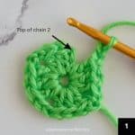 How To Crochet A Slip Stitch (Sl St) For Beginners | Easy Breezy Crochet