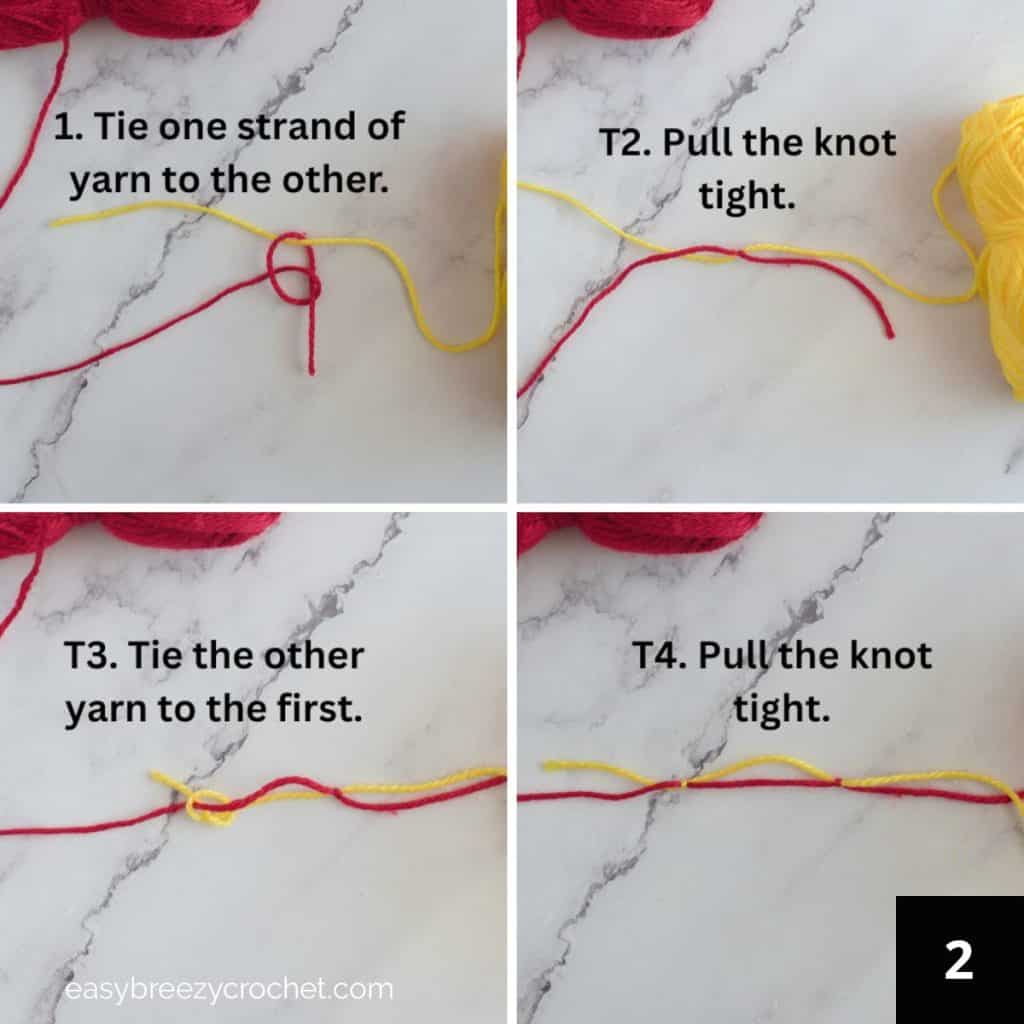 Joining Yarn In Crochet: 4 Techniques For Flawless Results | Easy ...