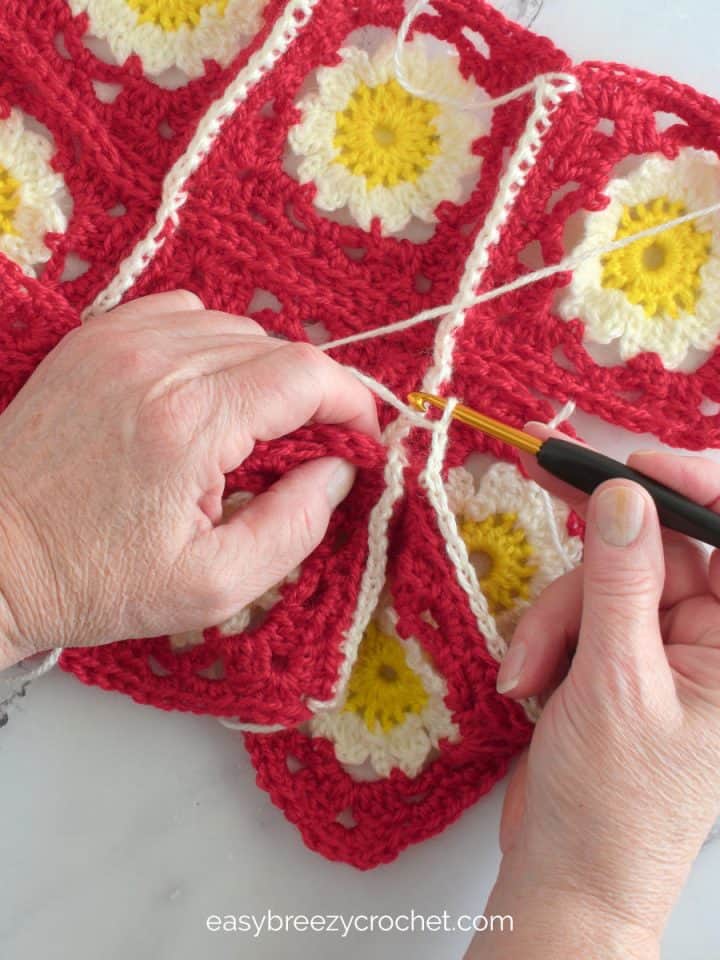 How To Block Granny Squares | Easy Breezy Crochet