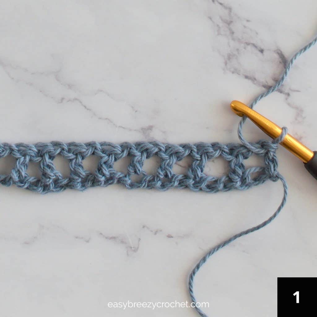 Easy Rectangular Crochet Shawl Pattern - Free