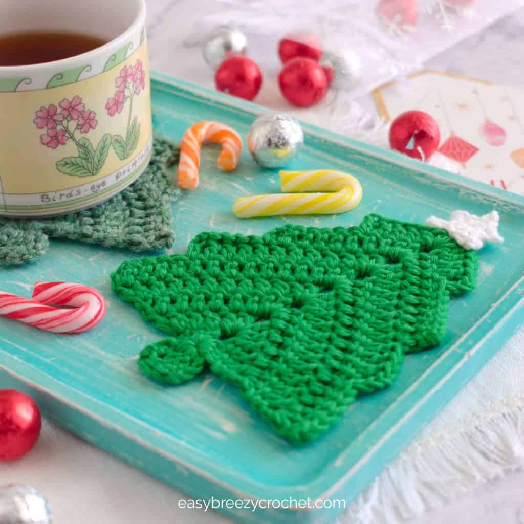 31 Free Crochet Coaster Patterns | Easy Breezy Crochet
