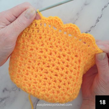 Small Crochet Drawstring Pouch Pattern | Easy Breezy Crochet