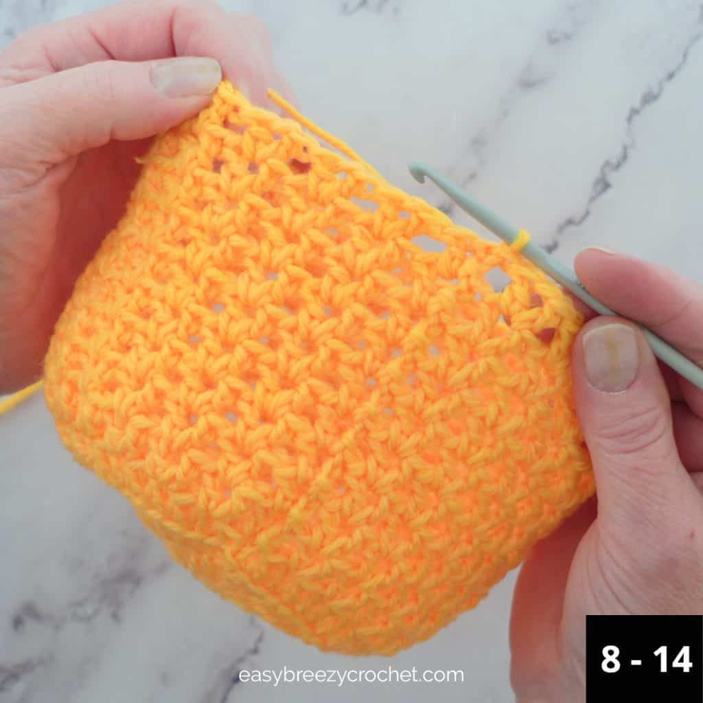 Small Crochet Drawstring Pouch Pattern | Easy Breezy Crochet