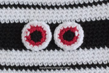 Crochet Eyes Pattern | Easy Breezy Crochet