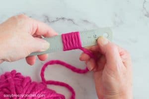 What Are Wraps Per Inch? | Easy Breezy Crochet