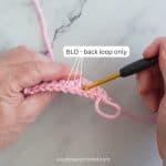 Understanding Front Loop And Back Loop Crochet | Easy Breezy Crochet