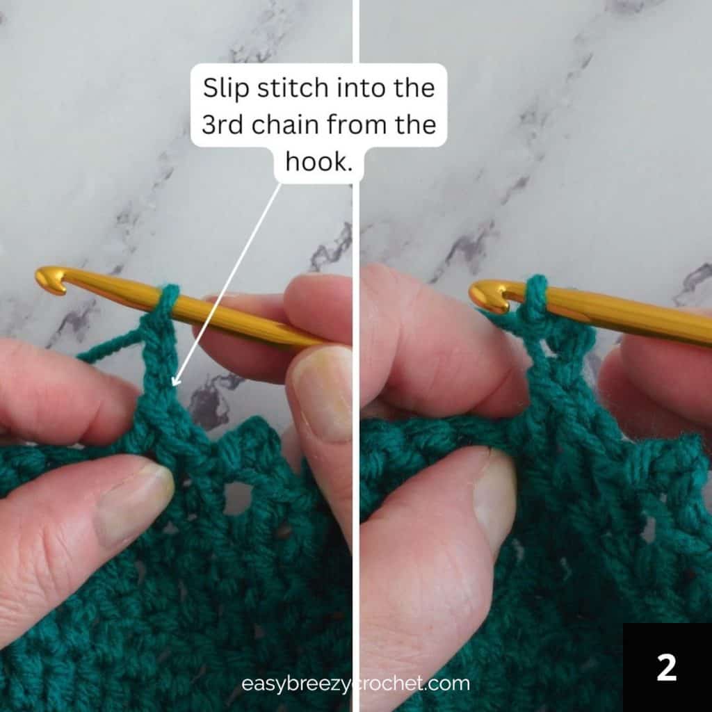 How To Crochet Picot Stitch | Easy Breezy Crochet