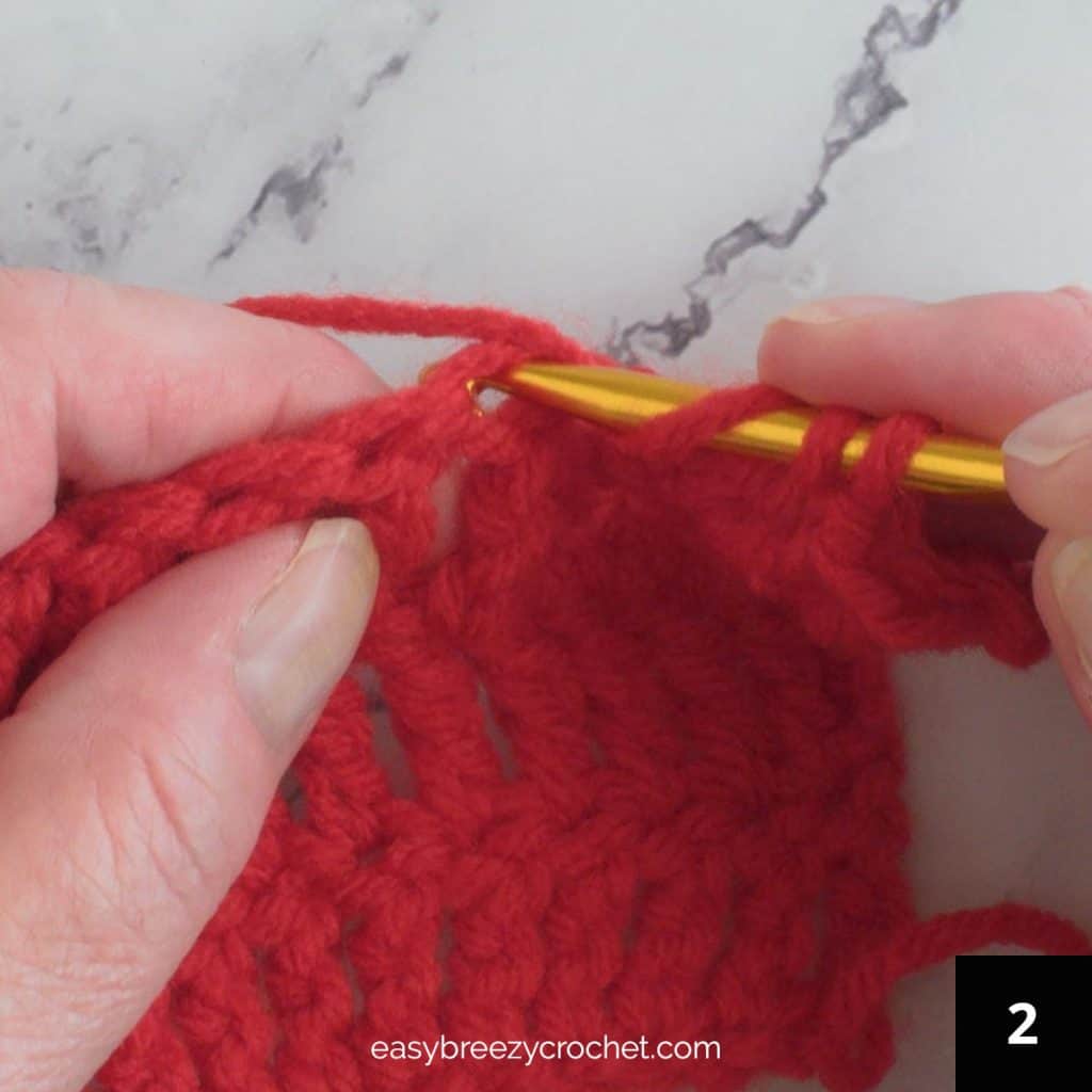 How To Treble Crochet (tr) - Step-by-Step Beginner Guide | Easy Breezy ...