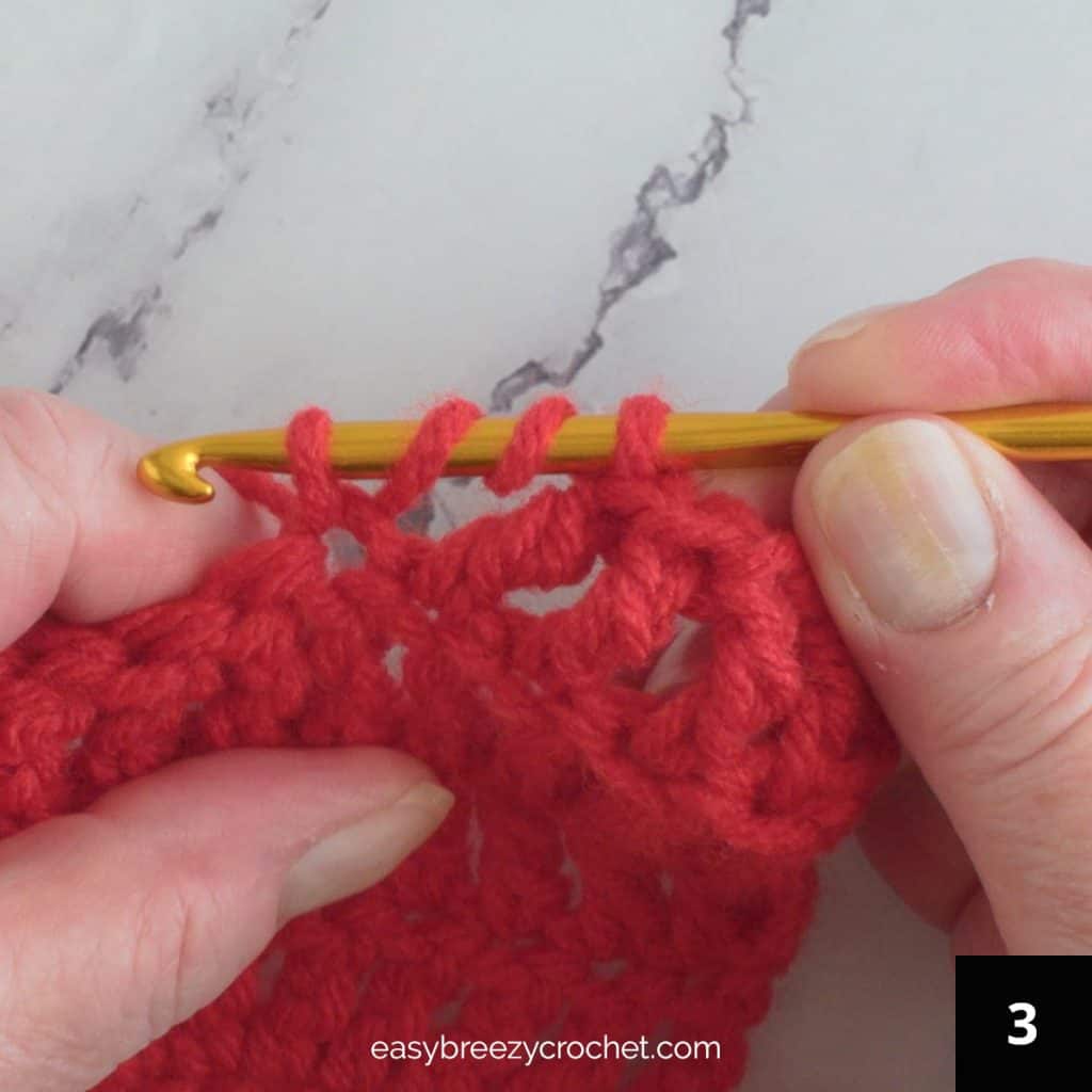 How To Treble Crochet (tr) - Step-by-Step Beginner Guide | Easy Breezy ...