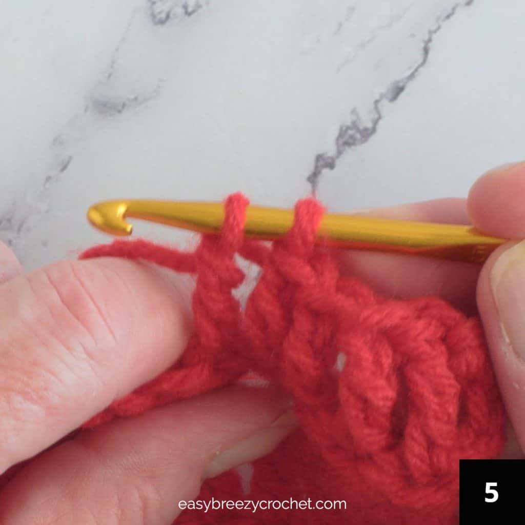 How To Treble Crochet (tr) - Step-by-Step Beginner Guide | Easy Breezy ...