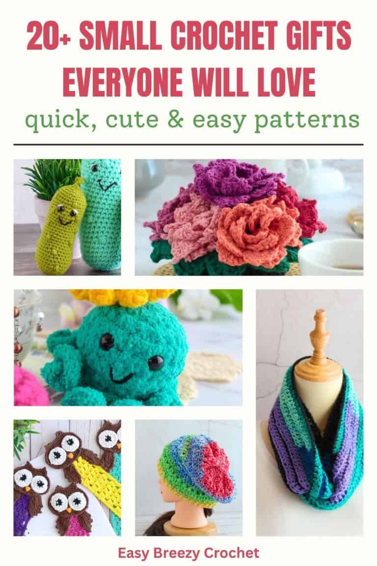 20+ Small Crochet Gifts That Everyone Will Love (Quick, Cute & Easy ...