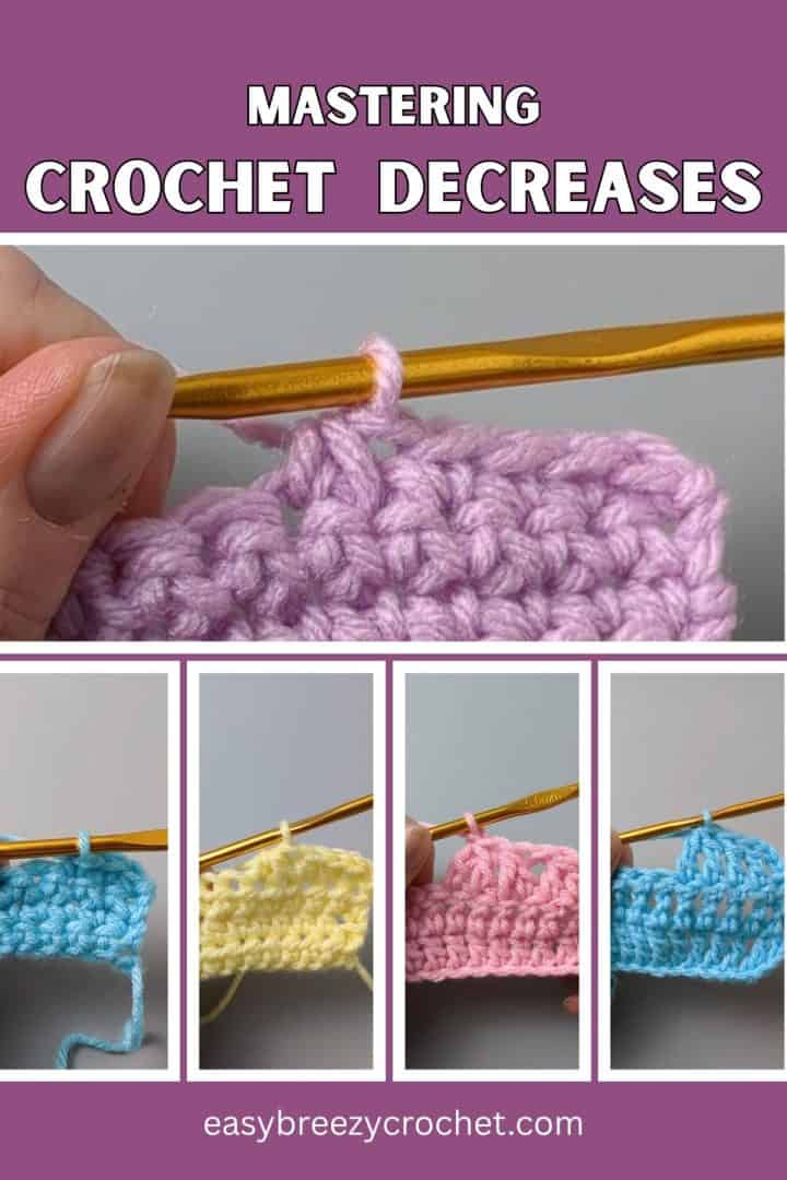 Mastering Crochet Decreases (Complete Beginner Guide) | Easy Breezy Crochet
