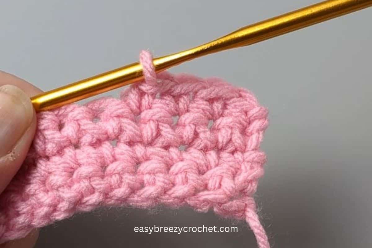 How To Single Crochet (SC) - Beginner Step-by-Step | Easy Breezy Crochet